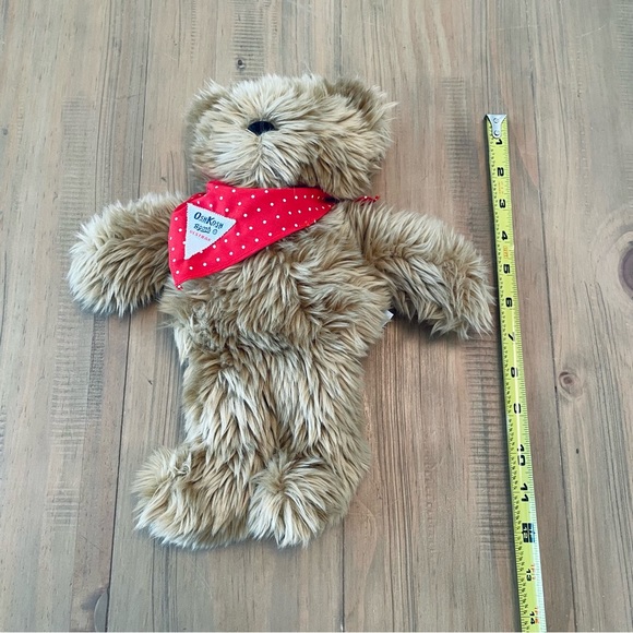 OshKosh B'gosh | Toys | Eden Oshkosh Red Bandana Brown Teddy Bear Plush ...